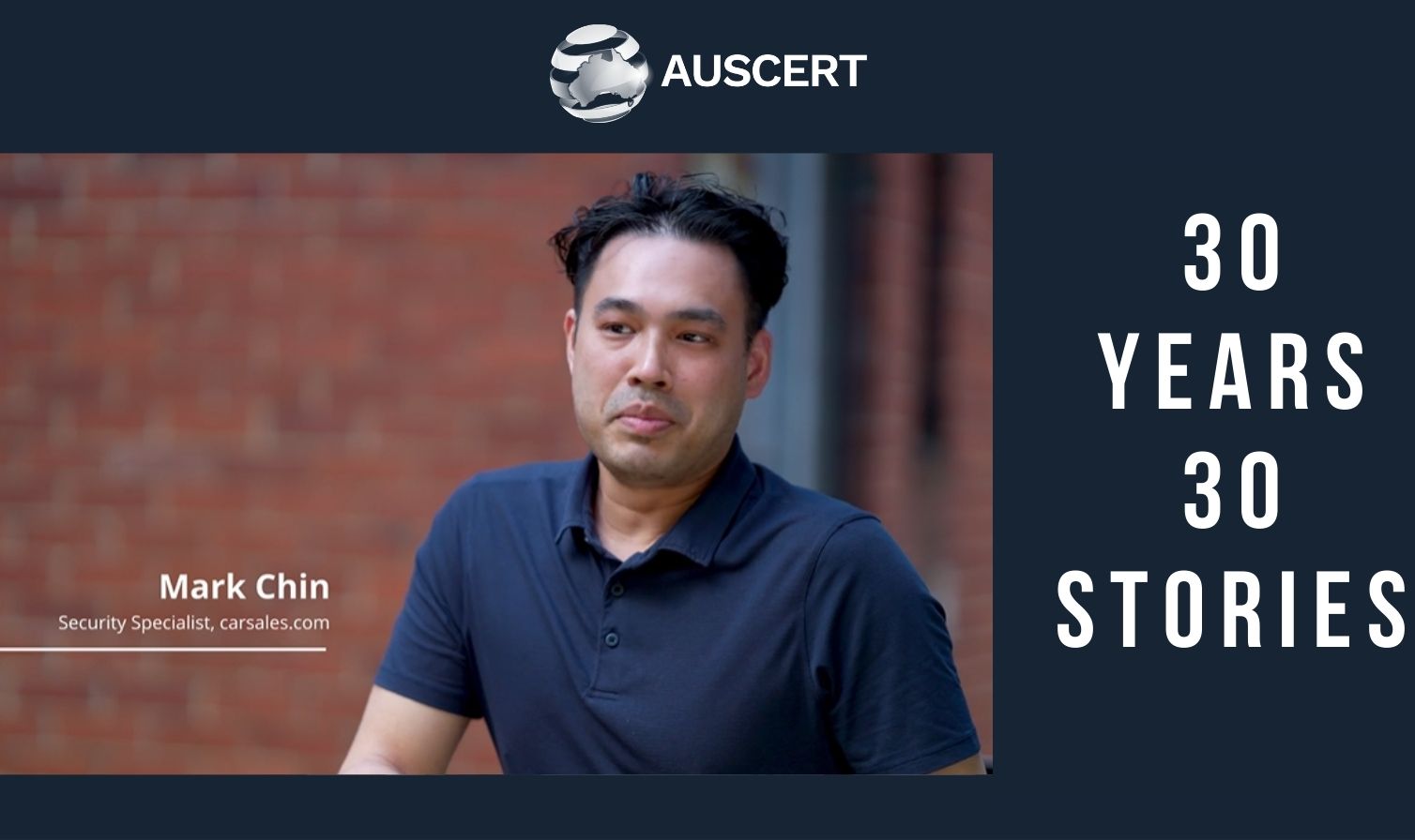 30 Years 30 Stories - AUSCERT